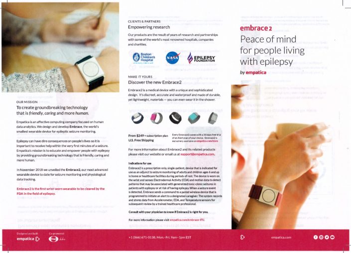 Embrace2 Seizure Monitoring Device – Dr. J Alan Fry, MD